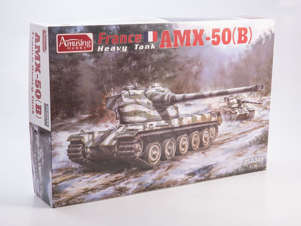 Сборная модель Французский танк AMX-50B - купить с доставкой по ...