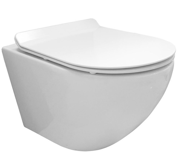 Подвесной унитаз Fubini, направление выпуска: Горизонтальное (в стену ...