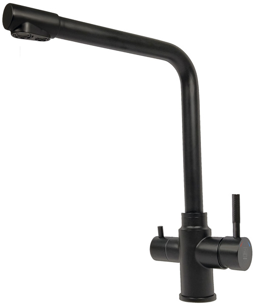 Смеситель для кухонной мойки ARGO SOLID BLACK 35-09 черный купить на OZON по низкой цене (833703649)