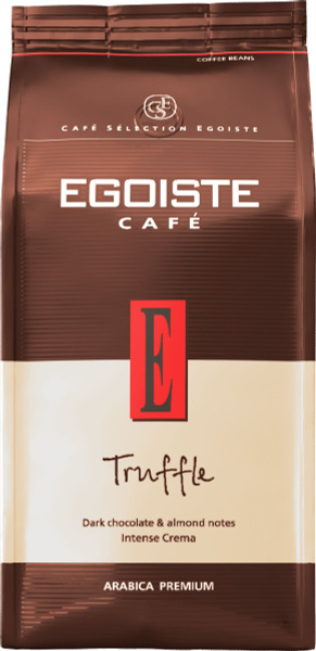 Кофе зерновой EGOISTE Truffle Crema, Нидерланды, 1000г / Кофе в зернах ...