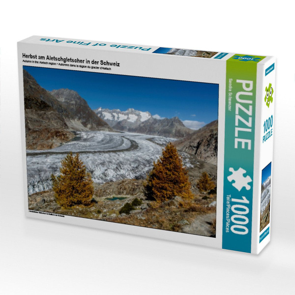 Пазл Calvendo Puzzle Осень На Леднике Алеч В Швейцарии купить на OZON ...