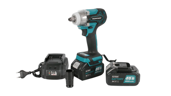 Гайковерт аккумуляторный ProfiPower MKDTW-18B - купить в интернет-магазине OZON с доставкой по ...