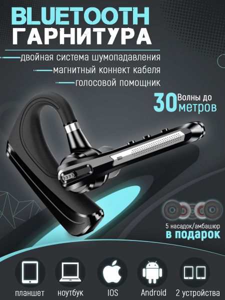 Наушники Полноразмерные EarphoneOz1 Беспроводное HonShoop HSP-B3 ...