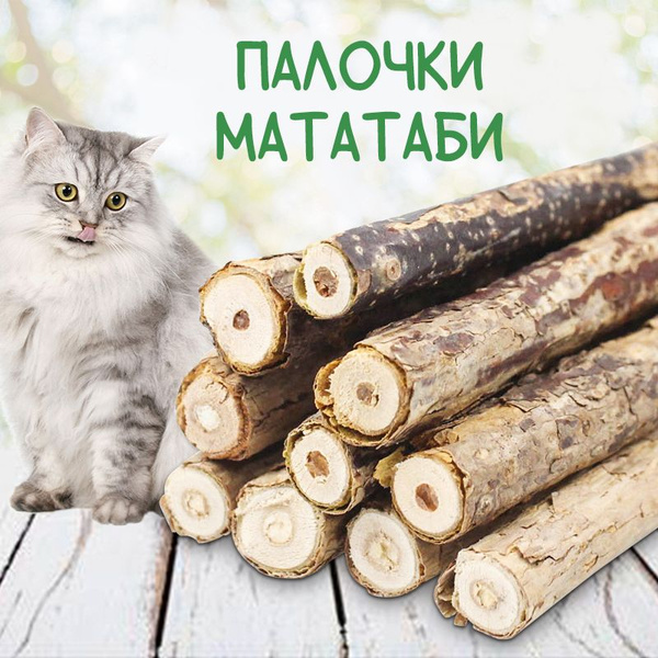 Игрушка для кошек жевательные палочки мататаби для чистки зубов с ...