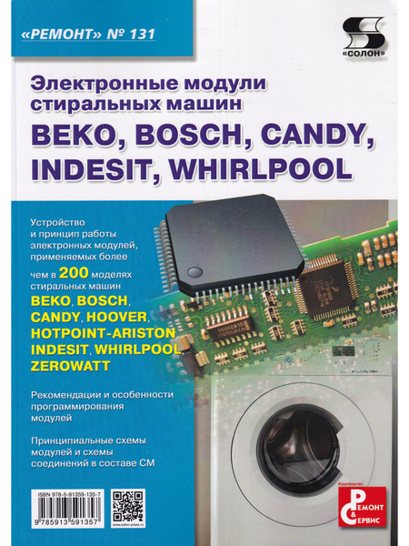 Ремонт. Вып.131. Электронные модули стиральных машин BEKO, BOSCH, CANDY ...