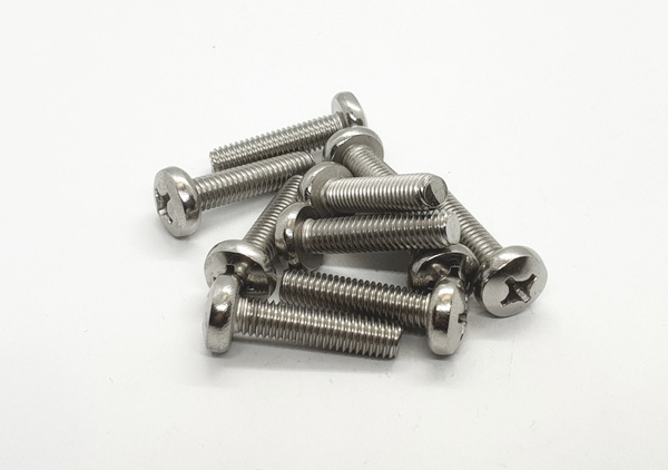 Дометизов Винт M6 x 6 x 25 мм, головка: Полукруглая, 10 шт. купить на OZON по низкой цене ...