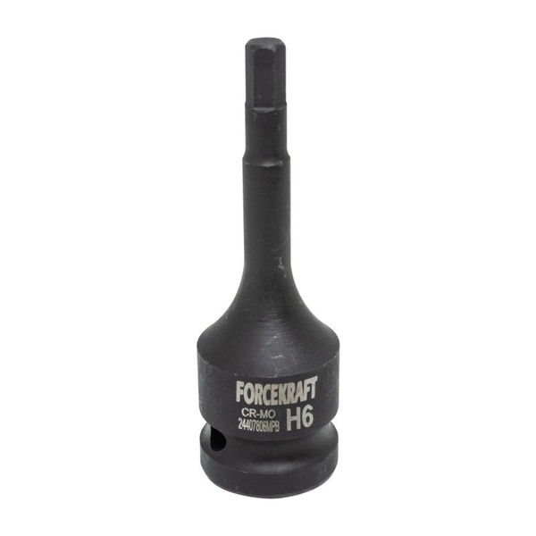 Торцевая головка ForceKraft Ударные форскрафт 1/2_12.7, 1/2", 80 мм - купить по низким ценам в ...