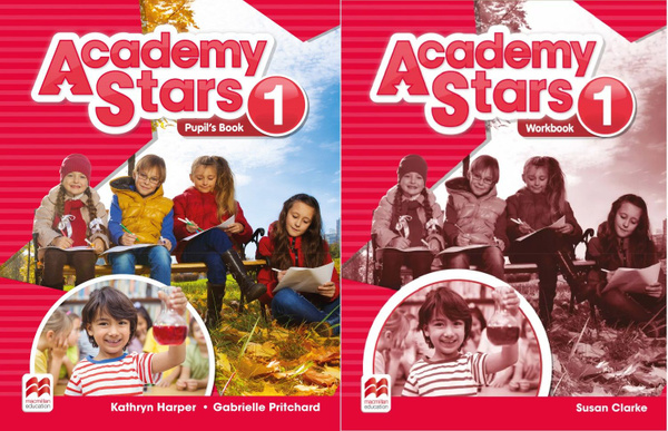 Academy stars 1 Pupils book and Activity Book and CD Комплект Учебник ...
