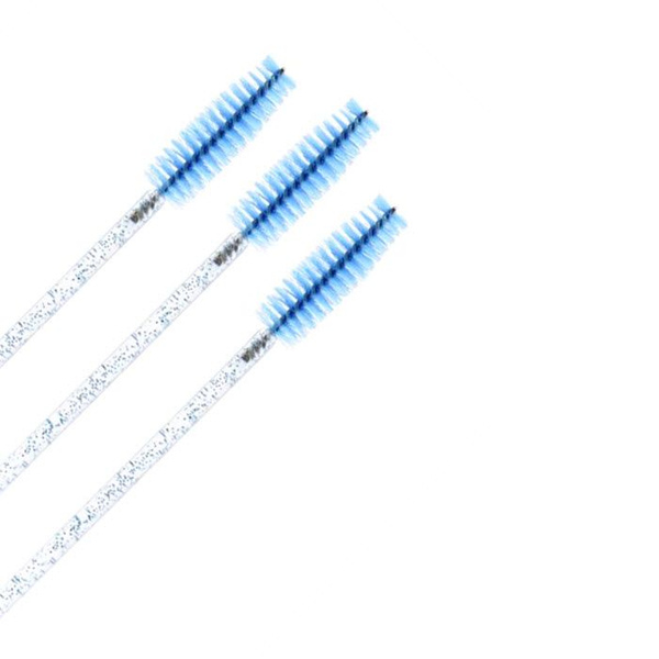 Щетки голубые для расчесывания, наращивания, ламинирования ресниц и ...