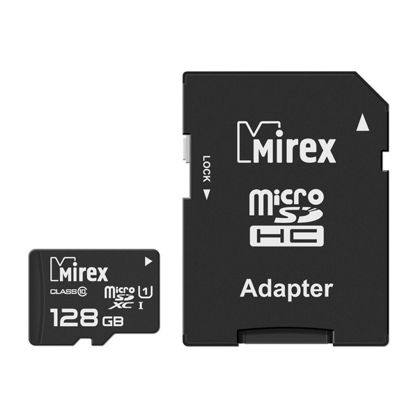 Карта памяти Mirex 128 ГБ - купить с доставкой по выгодным ценам в ...