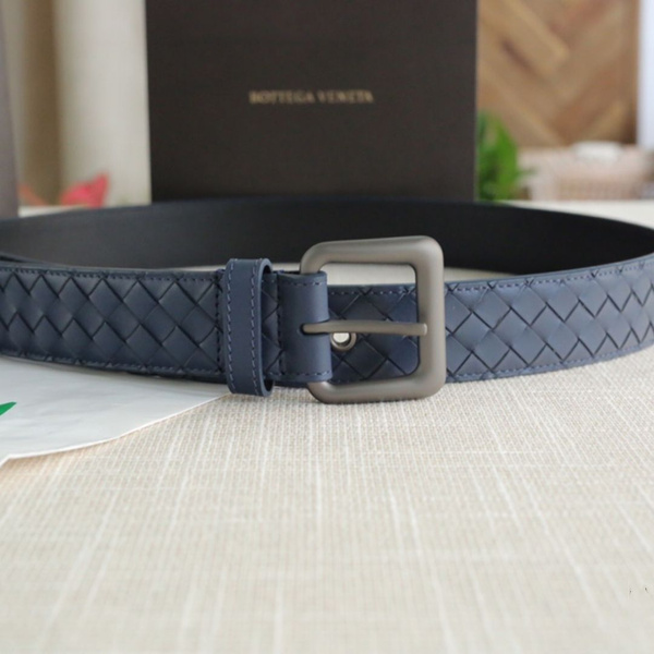 кожаный ремень Bottega Veneta Мужской 3.8cm x 120cm натуральная кожа - купить с доставкой по ...