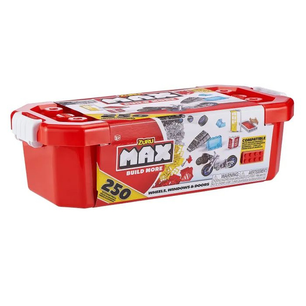 Конструктор ZURU MAX BUILD MORE Аксессуары 250 деталей - купить с ...