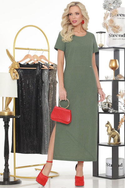 Платье Яркие каникулы DStrend, Женский, Лето, размер 52, материал Лен — купить в интернет ...