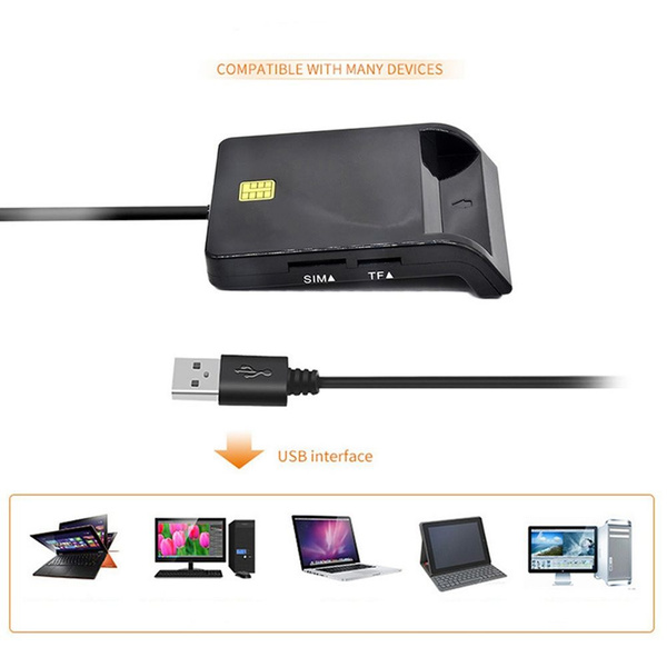 USB-считыватель смарт-карт, банк памяти, адаптер разъема EMV - купить с ...