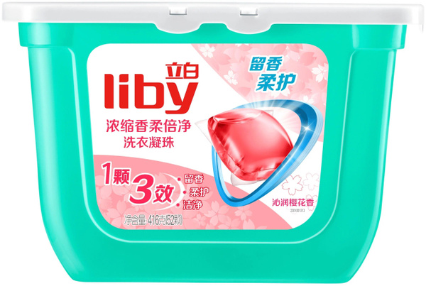 Капсулы для стирки LIBY 3 в 1 Softener с кондиционером, 52 шт - купить ...