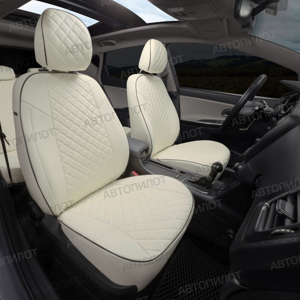 Чехлы на Лада Ларгус / Авточехлы для Lada Largus 5 мест (2021-2024 ...
