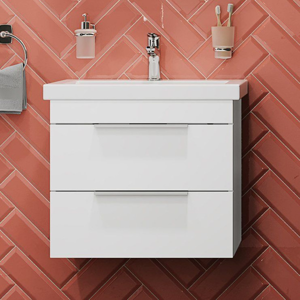 Тумба с раковиной STWORKI Копенгаген 60 белая купить на OZON по низкой цене (1179186692)