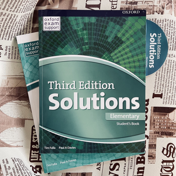 Solutions Elementary (3d edition). Student's Book (with CD) and Workbook - купить с доставкой по ...
