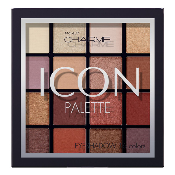 CHARME Тени для век палетка ICON тон 01 Теплый нюд - купить с доставкой ...