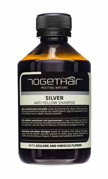Togethair Шампунь против желтизны для осветленных и седых волос Silver ...