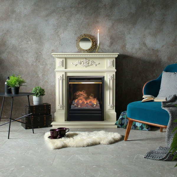 Электрокамин RealFlame Lilian WT с очагом 3D Olympic купить по выгодной ...
