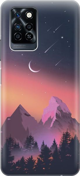 Силиконовый чехол на Infinix Note 10 Pro NFC / Инфиникс Нот 10 Про с ...