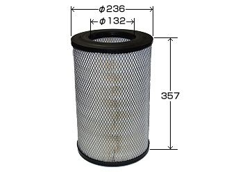 Фильтр воздушный Vic A-276 - купить по выгодным ценам в интернет ...