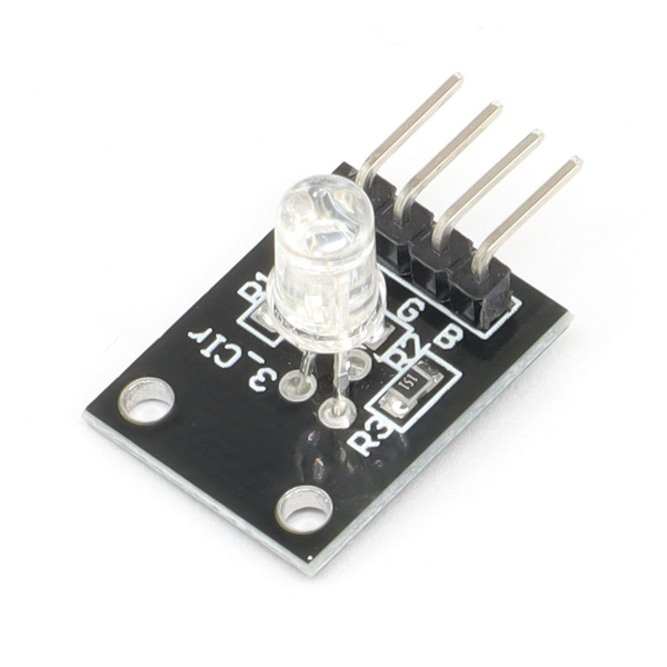 Светодиодный RGB модуль KY-016 (RGB Led HW-479) для Arduino купить на ...