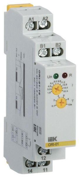 Реле тока ORI 1.6-16А 24-240В AC/24В DC IEK ORI-01-16 - купить по ...