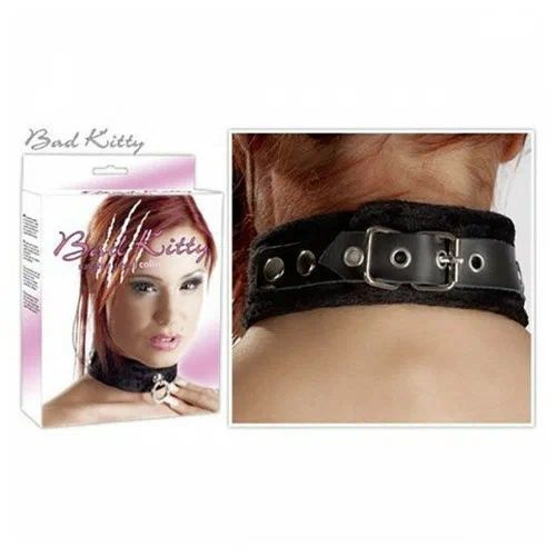 Ошейник с кольцом Collar Bad Kitty, розовый купить на OZON по низкой цене (1003587682)