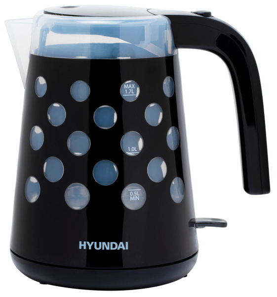 Купить электрический чайник Hyundai Чайник HYK G2012, Пластик по низкой ...