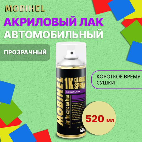 Лак автомобильный MOBIHEL по низкой цене с доставкой в интернет ...