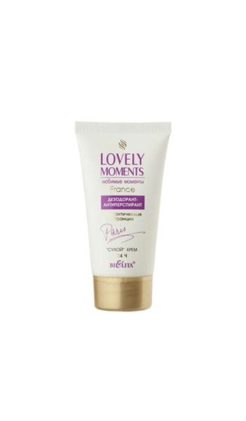 Lovely moments Дезодорант-антиперспирант сухой крем Романтичная Франция ...
