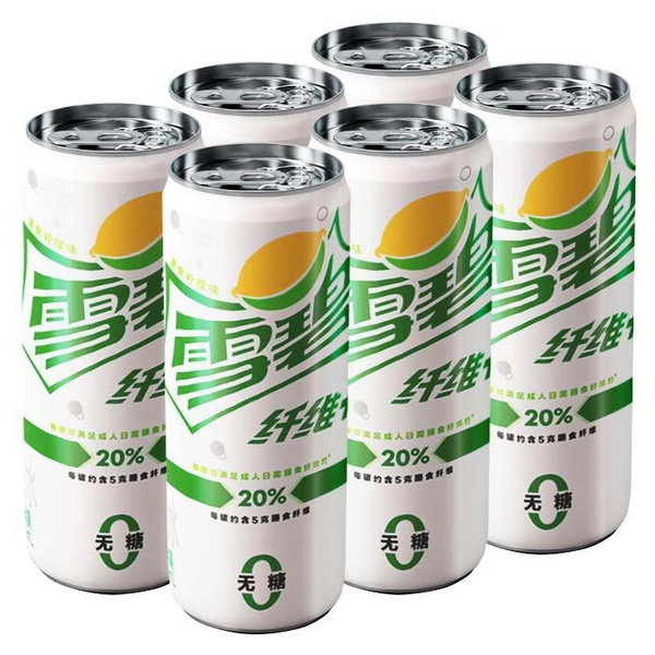 Газированный напиток Sprite Fiber со вкусом лимона и лайма (0 калорий ...