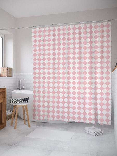 Штора для ванной 200x180 см JoyArty ширма плотные ширина 180 высота 200 ...