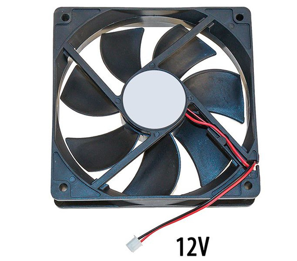 Вентилятор для холодильника 120*120*25 (12V) - купить с доставкой по выгодным ценам в интернет ...