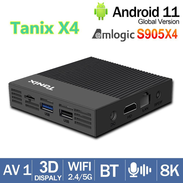 Медиаплеер Tanix X4, 3.5 мм, RJ-45 Ethernet, USB, HDMI, белый, Android купить по низкой цене с ...