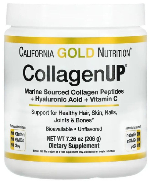 Коллаген морской в банке 206 г California Gold Nutrition CollagenUP ...