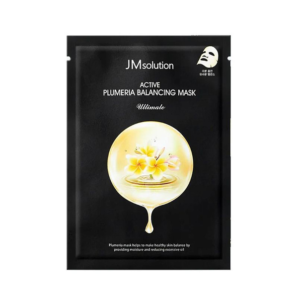Jmsolution Маска тканевая для лица с экстрактом плюмерии 30 мл - купить с доставкой по выгодным ...