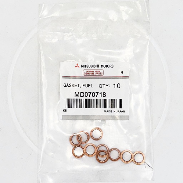 Прокладка топливной форсунки Mitsubishi MD070718 Colt Mirage Lancer ...