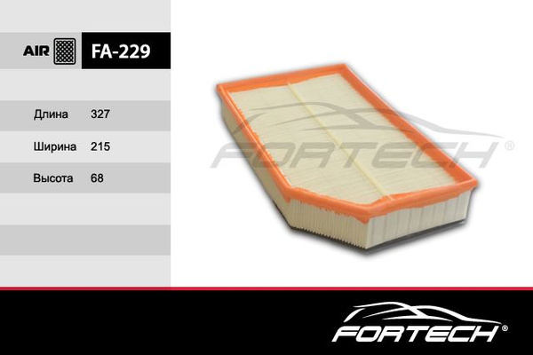 Фильтр воздушный Fortech FA229 - купить по выгодным ценам в интернет-магазине OZON (1021351233)