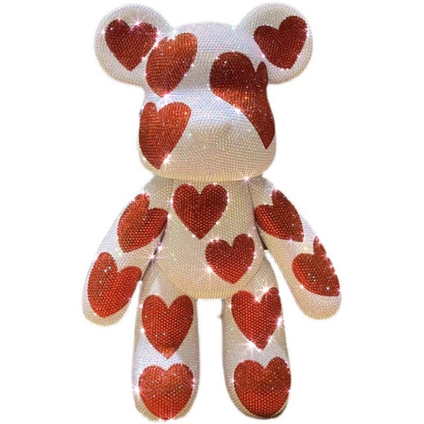 Коллекционная фигура Bearbrick Love медведь swarovski - купить по ...