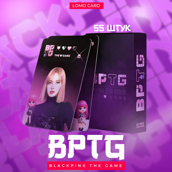 Характеристики Карточки BLACKPINK THE GAME / Ломо карточки BPTG 55 шт ...