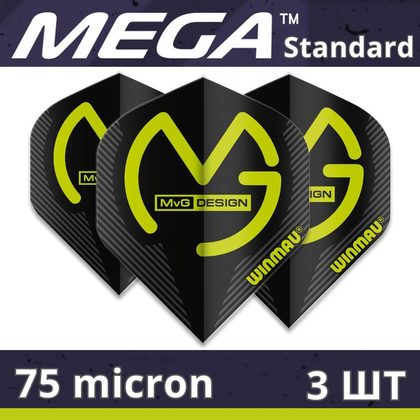 Оперения Winmau Mega Standard (6900.231) MvG - купить с доставкой по выгодным ценам в интернет ...