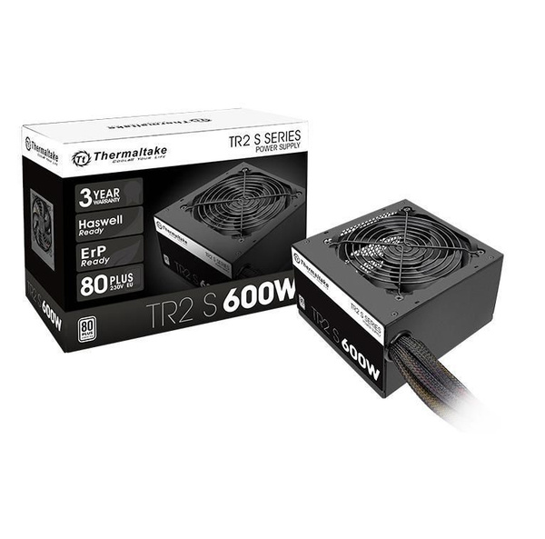 Thermaltake Блок питания компьютера ATX 600W TR2 S 80+, 600 Вт (PS-TRS ...
