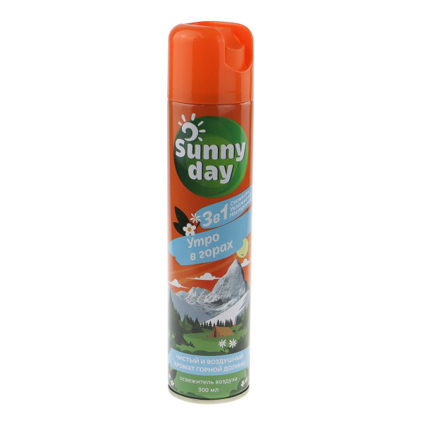 Освежитель воздуха Sunny Day Утро в горах, 300 см3 - купить с доставкой ...