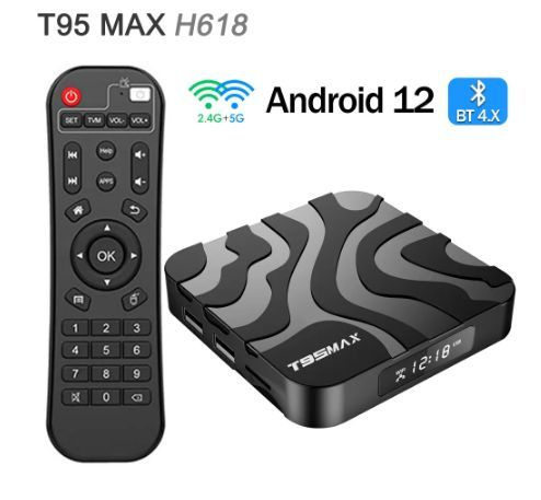 Медиаплеер T95 max, HDMI, RJ-45 Ethernet, USB, Android купить по низкой цене с доставкой в ...