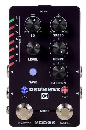 Педаль Mooer Drummer X2, драм машина для гитариста - купить с доставкой ...