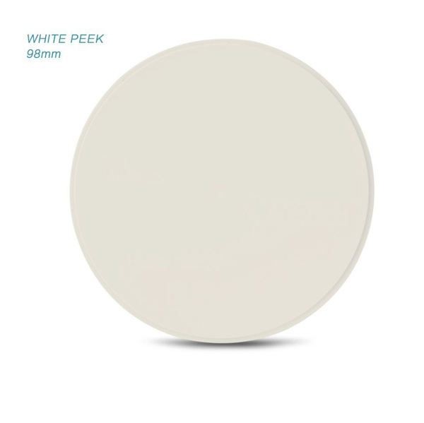 White Color 98мм Керамика cad кулачок зубной имплантат Peek Disc ...