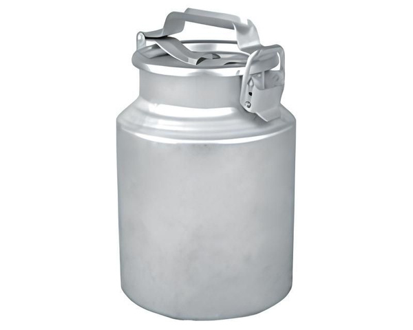 Бидон алюминиевый для молока и воды с плотной крышкой, 10 л - купить по ...